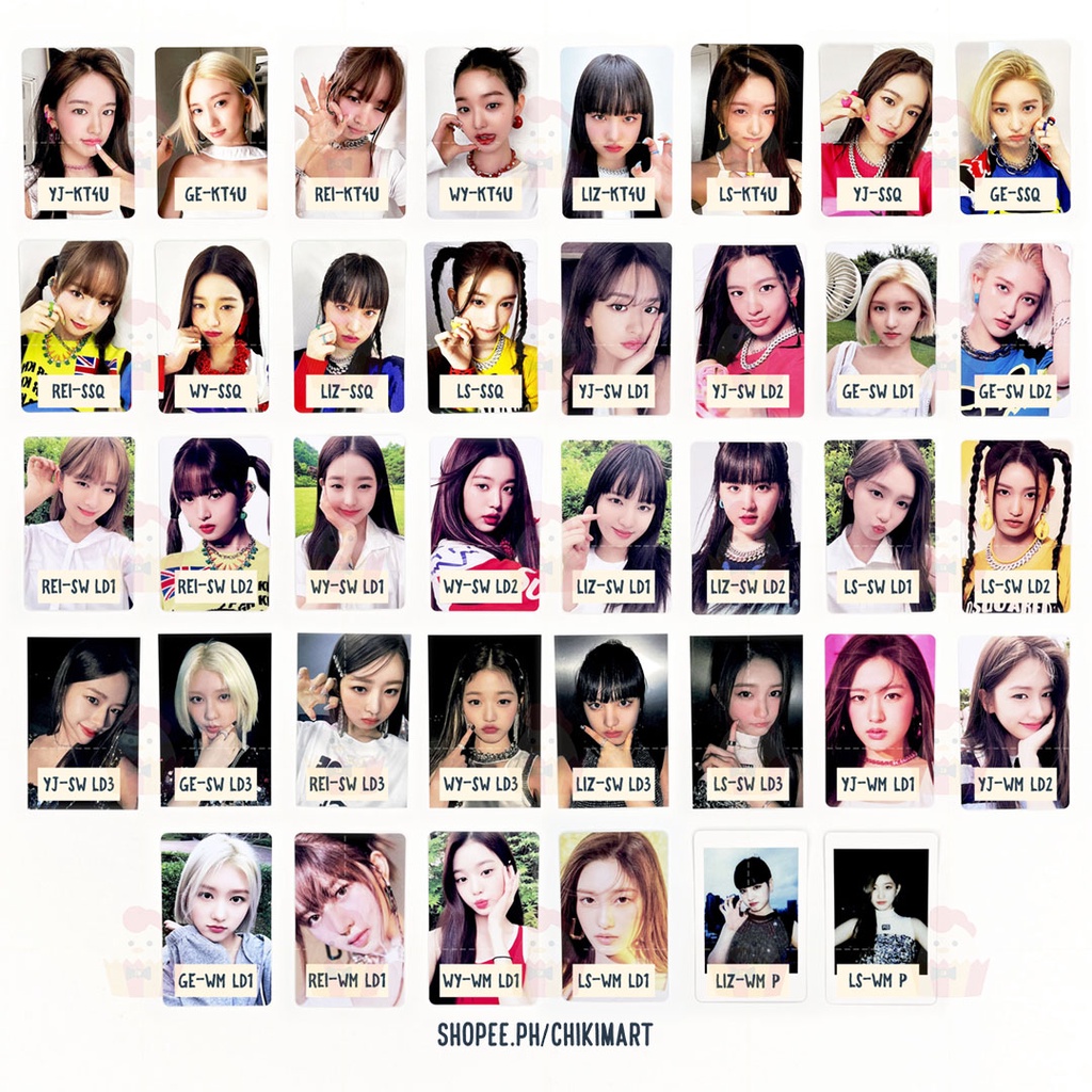 IVE After Like Official POB Photocard (Ktown4u, Starship Square SSQ, Soundwave, Withmuu Lucky ...