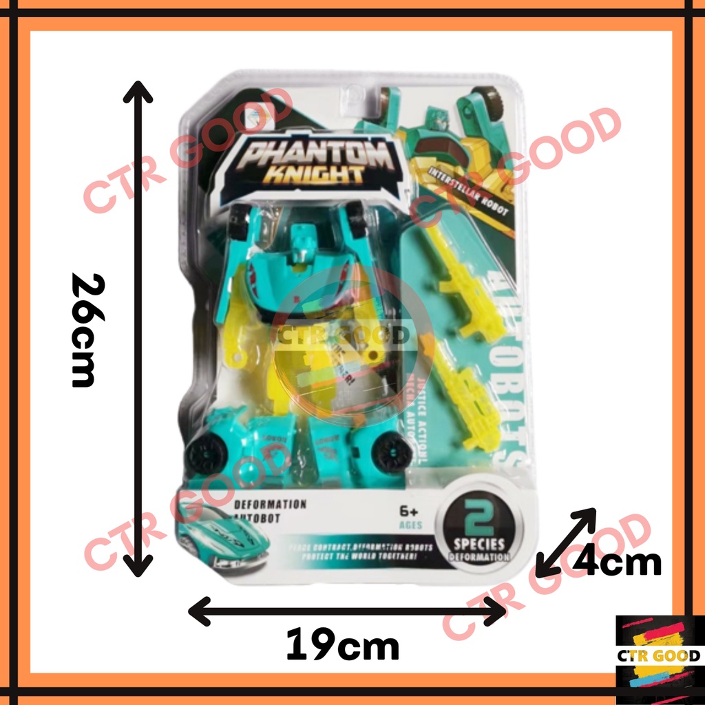 Robot Deformation One-Step Car Robot Model Action Figures Toy Transform ...