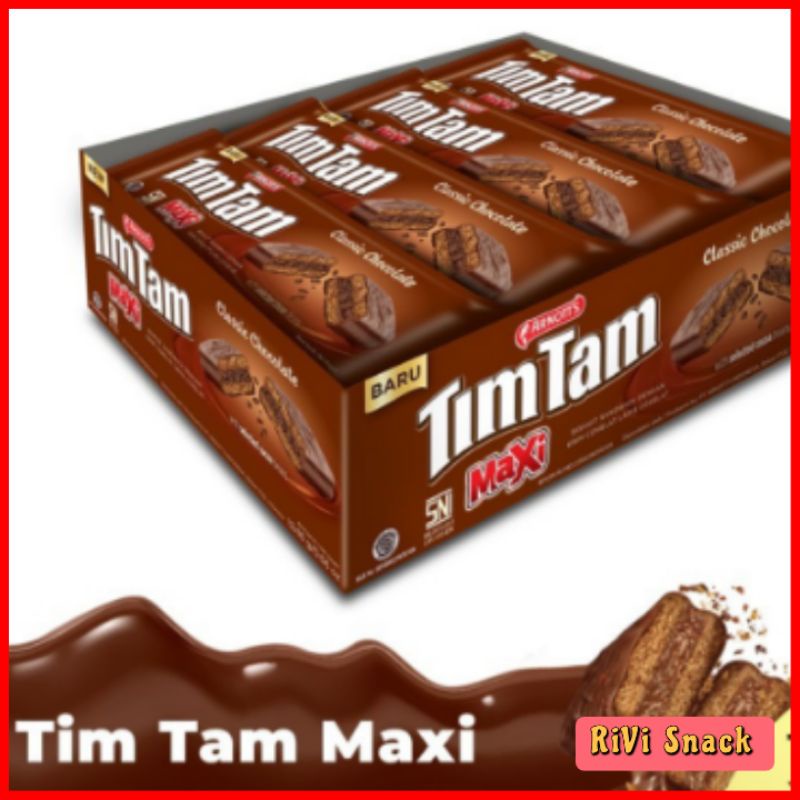 Timtam MAXI WAFER Chocolate Biscuit/Birthday Souvenir | Shopee Philippines