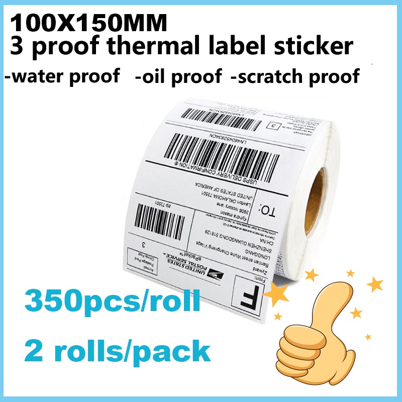 Thermal printer air Waybill Barcode Shipping Label bluetooth usb ...