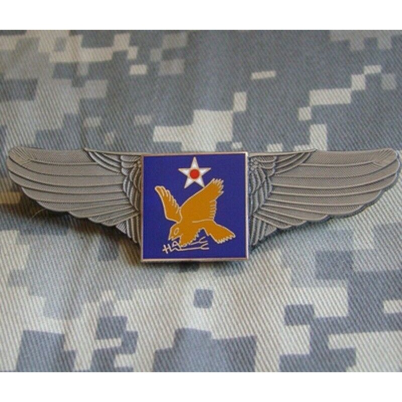 Second Air Force 2nd AF USAF Military Pilot Wing Badge Insignia Metal ...