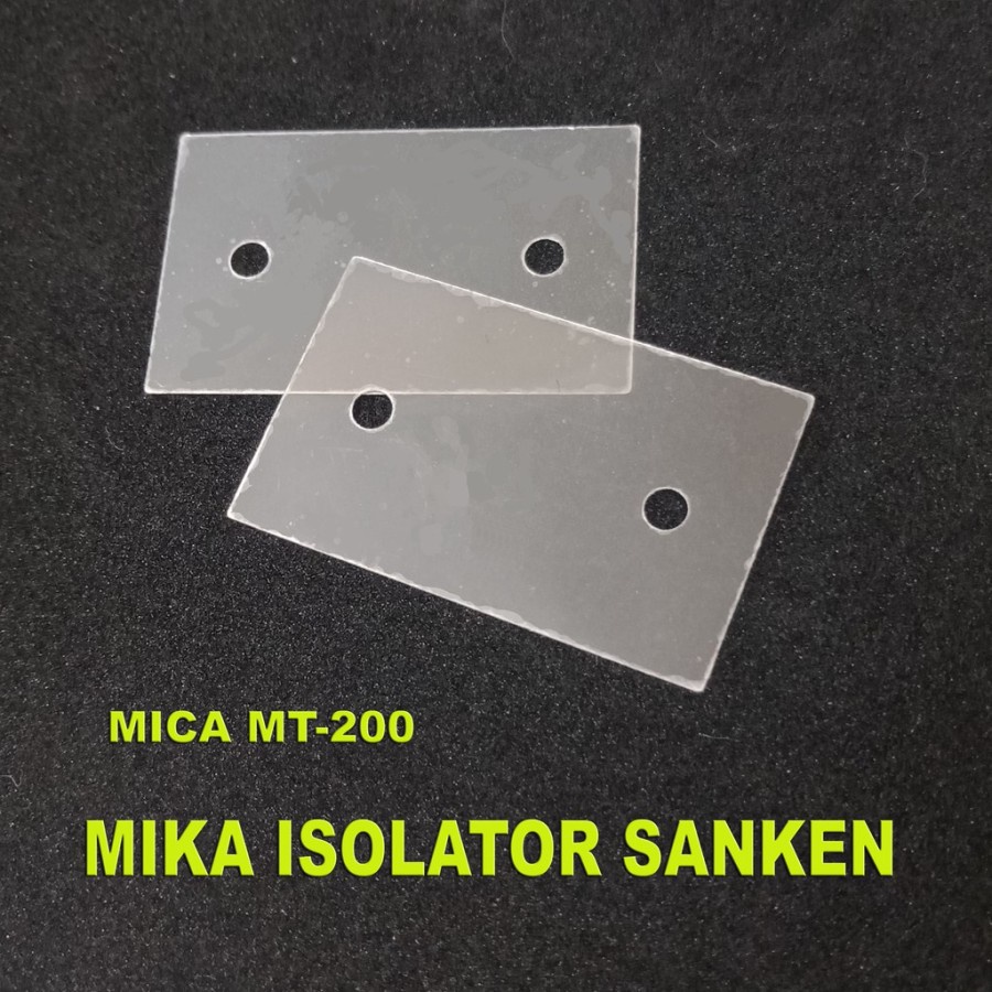 Sanken Transistor Mica Insulator | Shopee Philippines