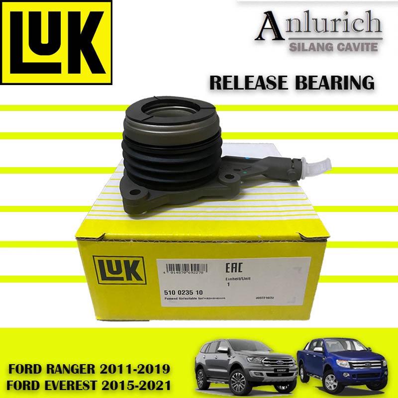 Release Bearing Ford Ranger 2.2/3.2 2011-2019 Concentric Genuine LUK ...