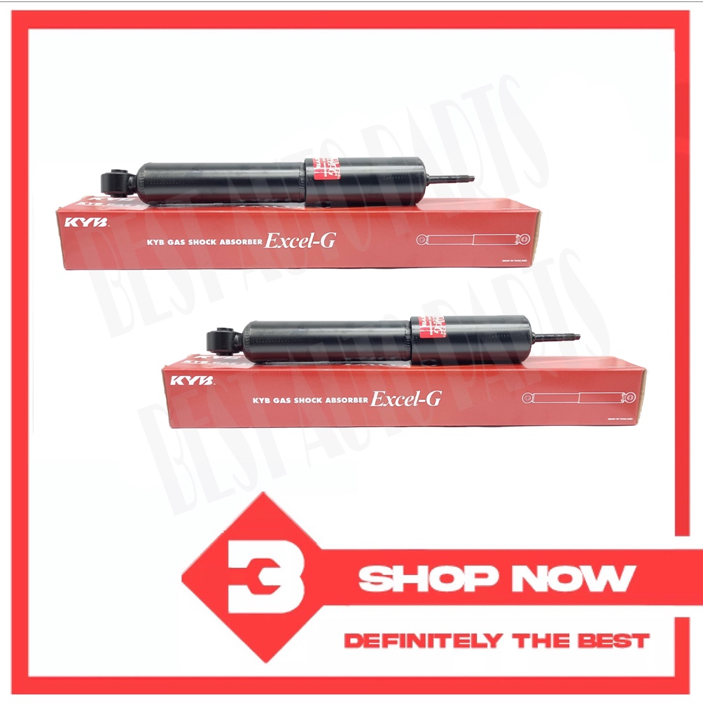 KYB / KAYABA (2pcs) Excel G Shock Absorber (Front) for Ford Ranger 4x2 2007 - 2011 - 340015 ...