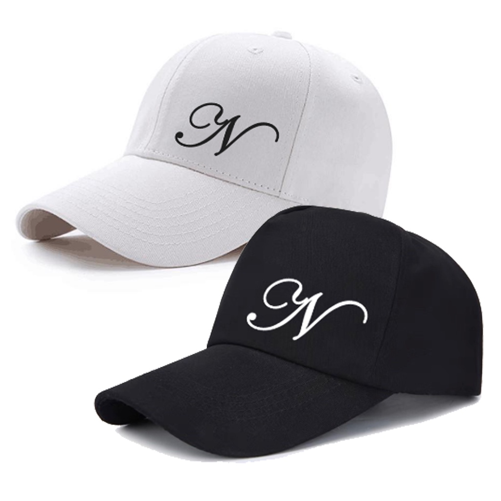 The same personalized letter baseball cap, fashion explosion! | Shopee ...