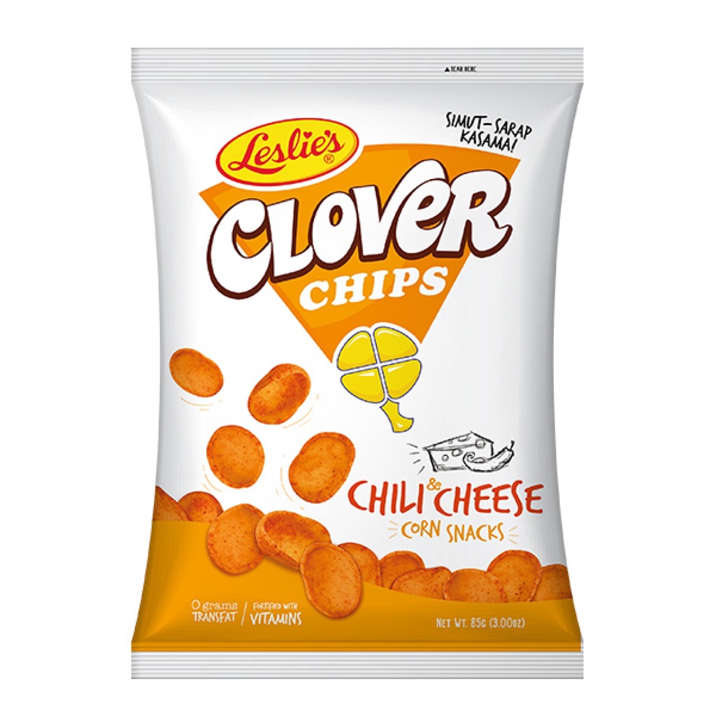 Clover Chips Chili & Cheese 85g | Shopee Philippines
