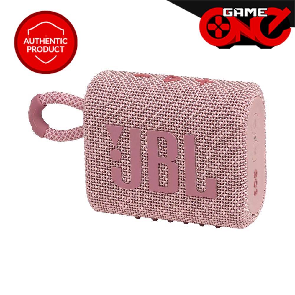 JBL Go 3 Portable Waterproof Speaker | Shopee Philippines