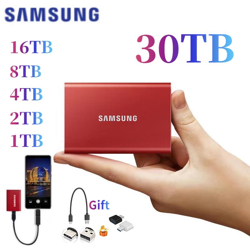 Samsung T5 external high-definition ssd 30TB external solid-state hard ...