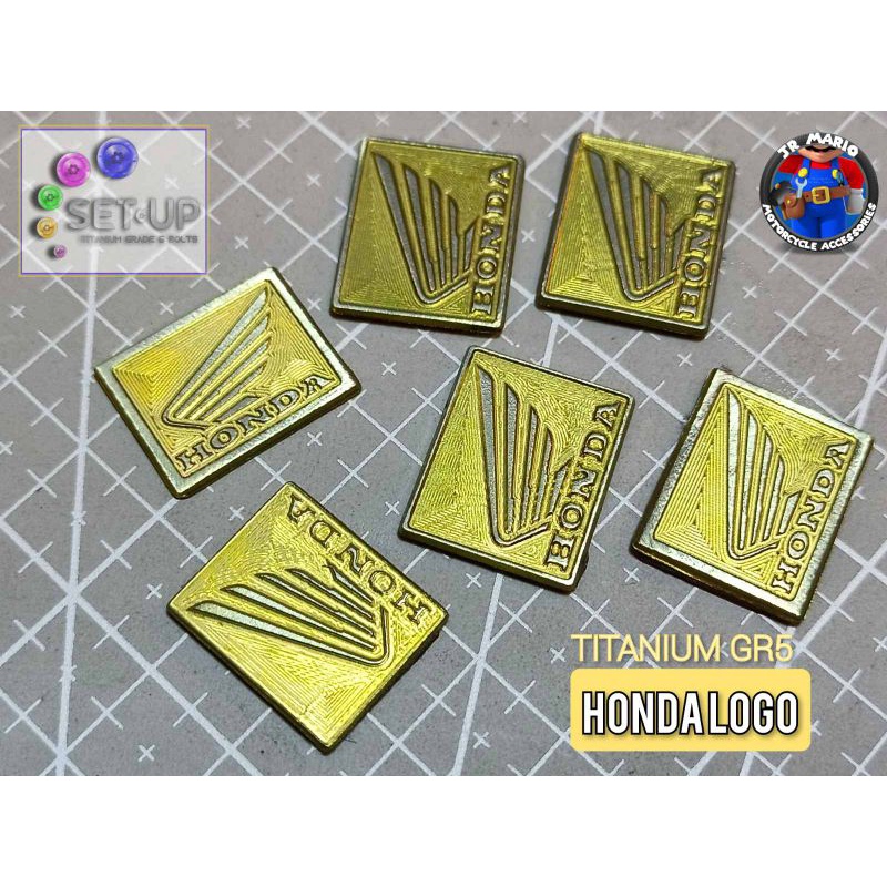 TITANIUM GR5 EMBLEM HONDA WING SMALL | Shopee Philippines