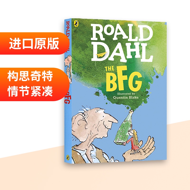 Book English Original Novel The BFG The Blowing Dream Giant Version ...