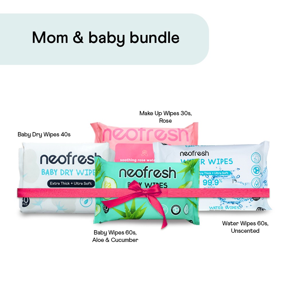 Neofresh Mom & Baby Wipes Bundle | Shopee Philippines
