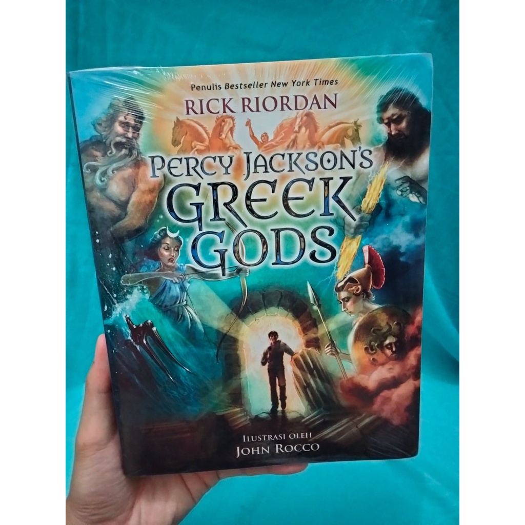 Percy Jacksons Book - Greek Gods (Rick Riordan) | Shopee Philippines