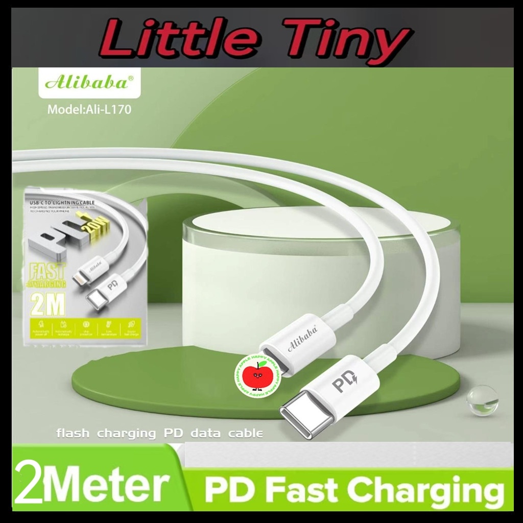 Alibaba L170 Type-C to ip Cable USB C 20W PD 2 Meters Fast Charging ...