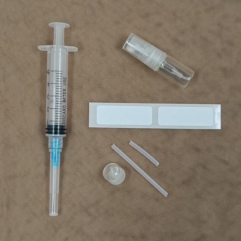 Perfume Decanting tools (5cc Syringe, pump dispenser, sticker labels ...