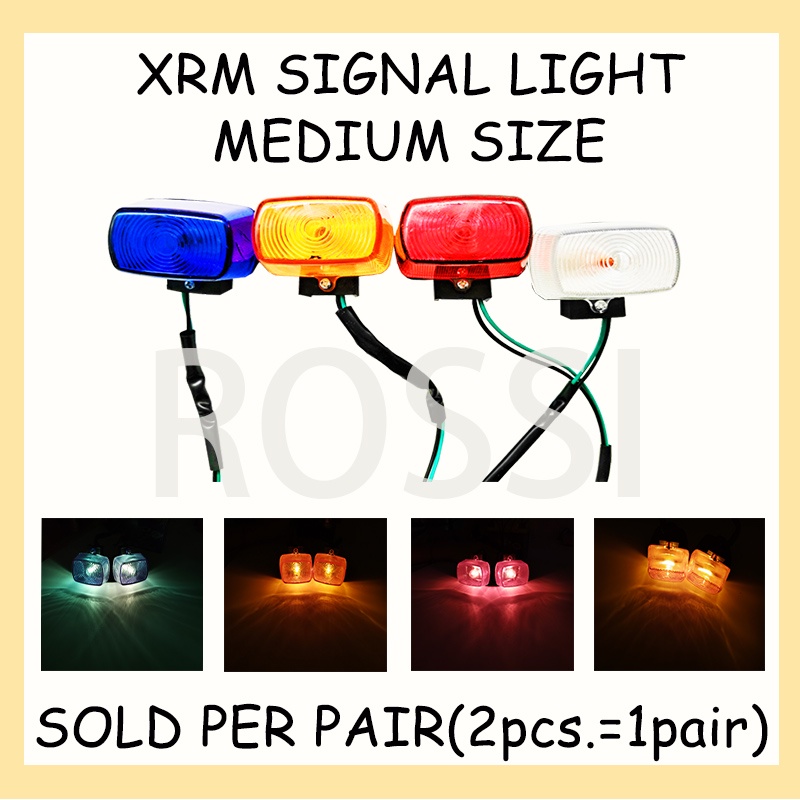 Signal Light Square 1Pair Left and Right for XRM with Adjustable Bolt ...