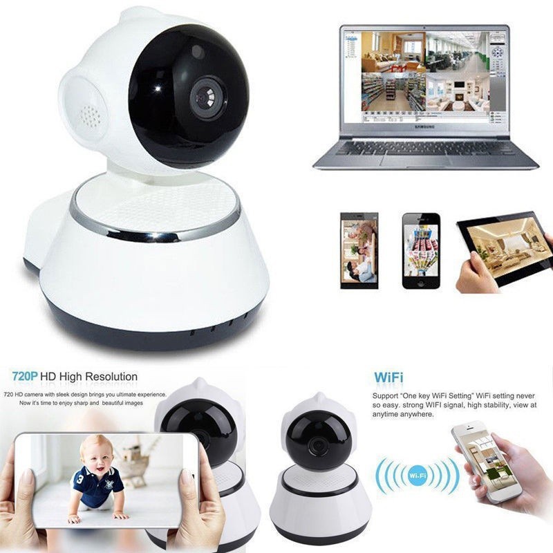 Smart IP CAMERA CCTV WIFI Q6 Q3S WIRELESS CCTV V380 V380 PRO 960P ...