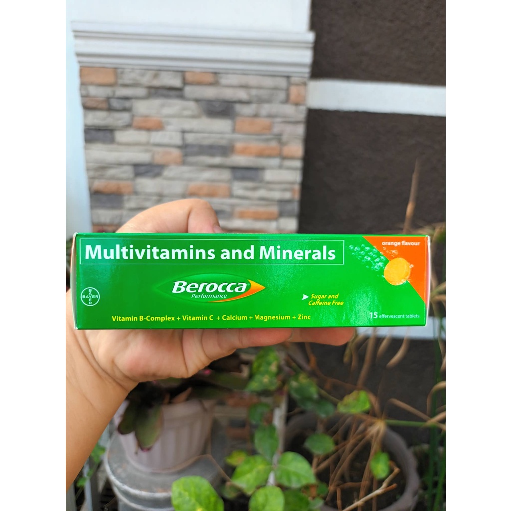 Berocca Performance Multivitamins and Minerals 15 effervescent tablets ...