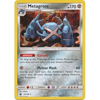 Metagross - 95/168 - Rare Theme Deck Exclusive Pokemon Theme Deck ...