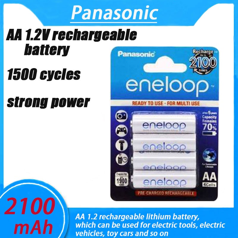 Panasonic Eneloop Pro 1 2v Aa 1900mah Ni Mh Camera Flashlight Toy