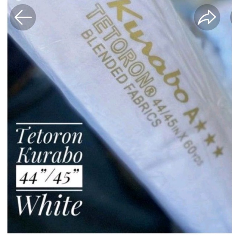 tetoron fabric sold per yard 45" width part 2 | Shopee Philippines