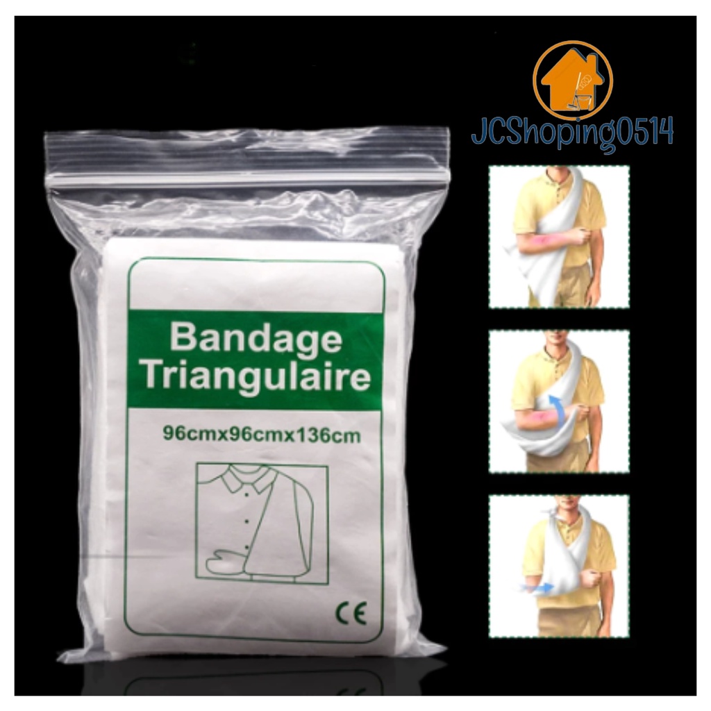 SHHM Non-woven Triangle Bandage Medical Burn Dressing First Aid Kit ...