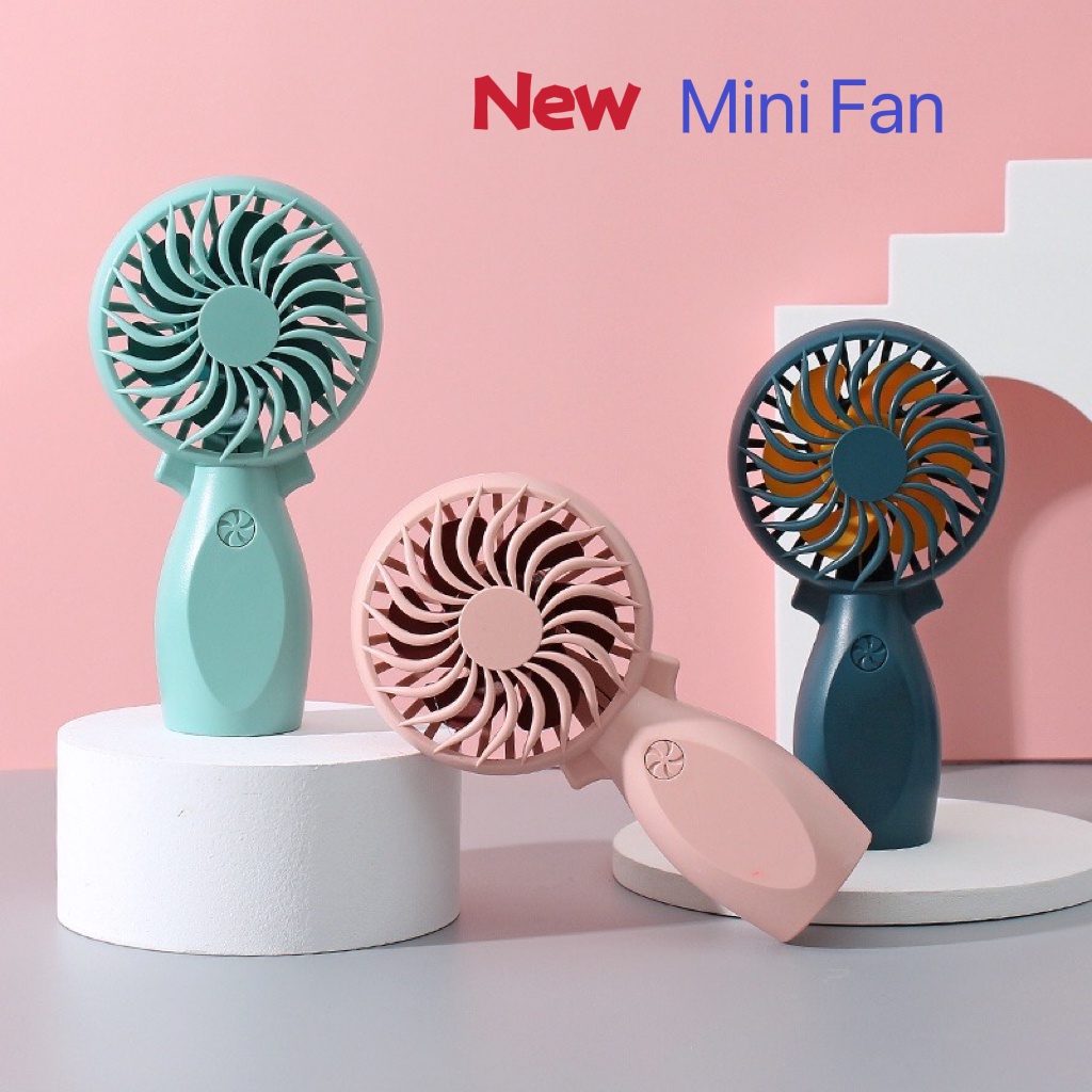 NEW Portable Rechargeable Fan Mini Handy Fan Pocket Size USB Personal ...