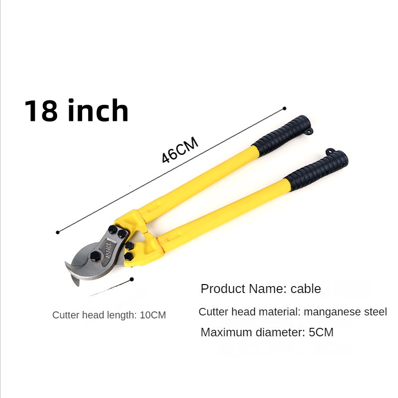 Cable Cutter Heavy Duty CRV Cable Cutter Wire Rope Cutter Copper ...