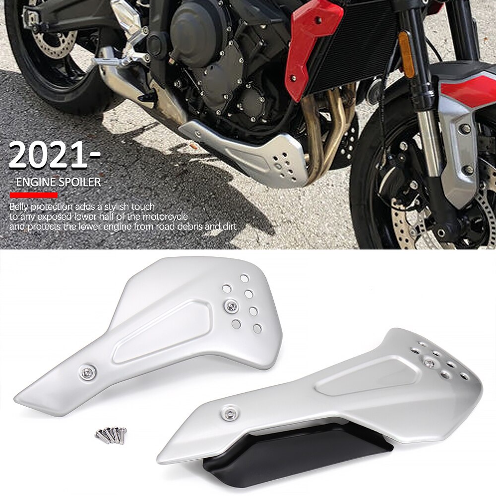 Motorcycle Engine Lower Base Chassis Guard Protection Cover Skid Plate ...