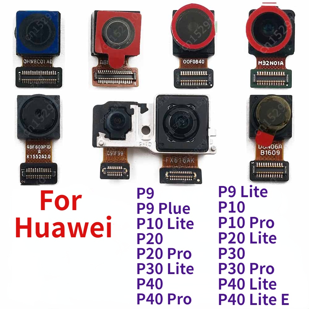 For Huawei P9 Plus P10 P20 Pro P30 P40 Lite Front Camera E Frontal Selfie Original Camera Module ...