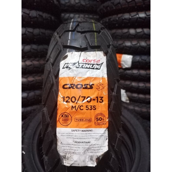 CORSA CROSS-S 110/70/13 120/70/13 130/70/13 140/70/13(free sealant & pito) | Shopee Philippines