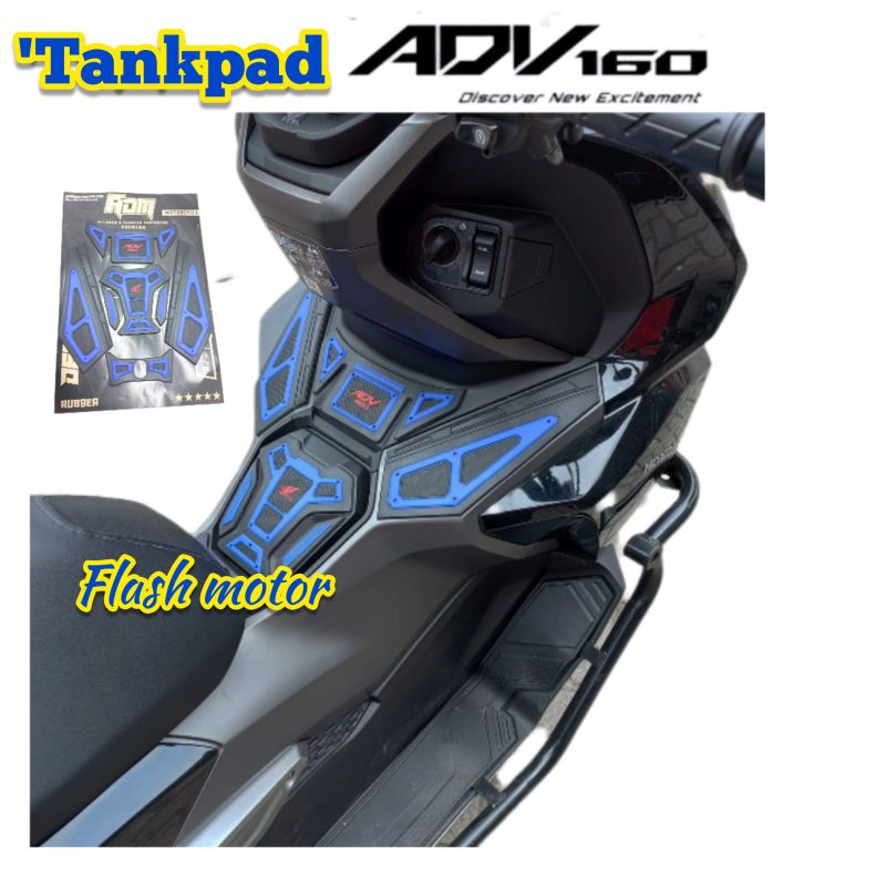 Honda Adv160 Rubber Tankpad Sticker deck pad Honda Adv 160 body deck ...
