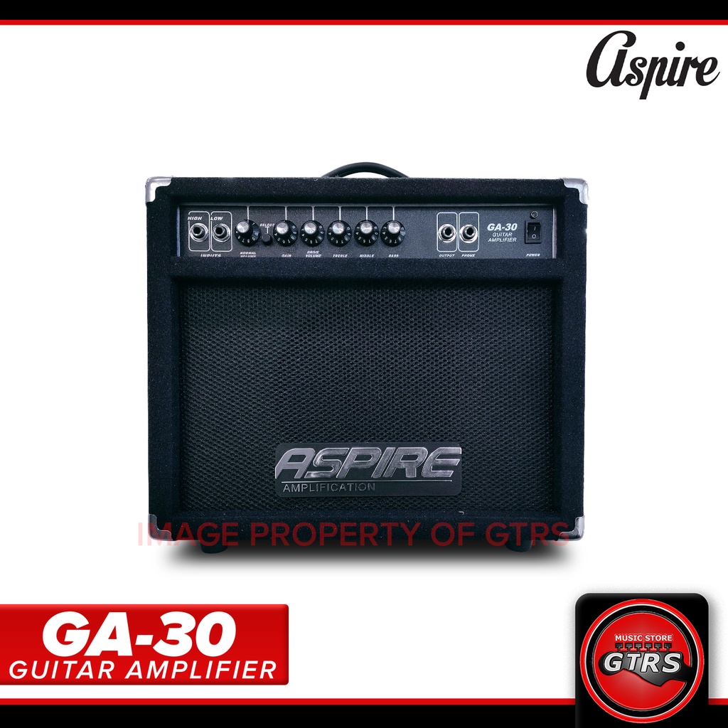 Aspire GA-30 Electric Guitar Amplifier 30-Watts | Shopee Philippines