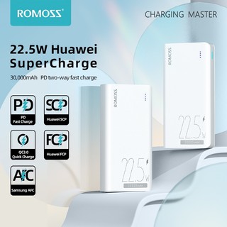 Romoss Sense 8f 30000mah 22.5w Fast Charging Portable Type-C Power Bank ...