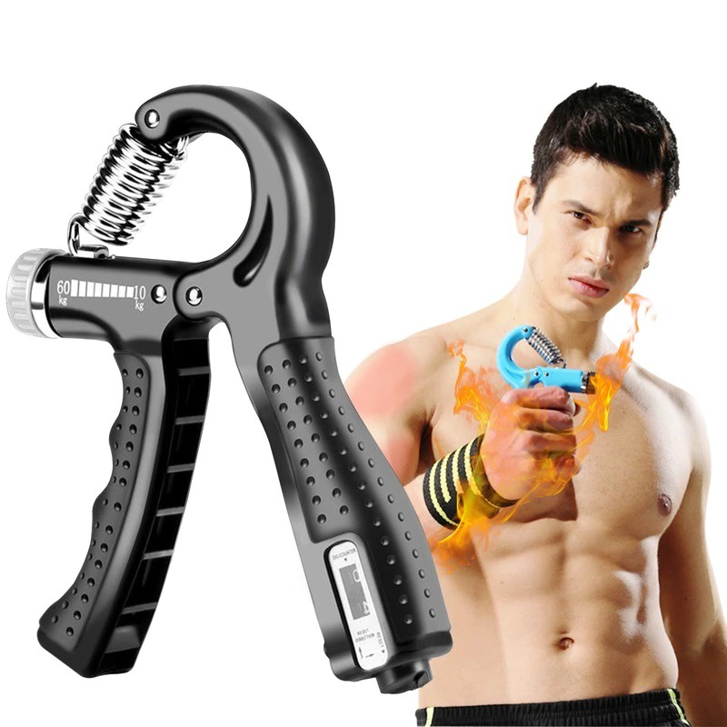 60kg R-shaped Hand Pliers with Adjustable Force and Wrist Exercise ...