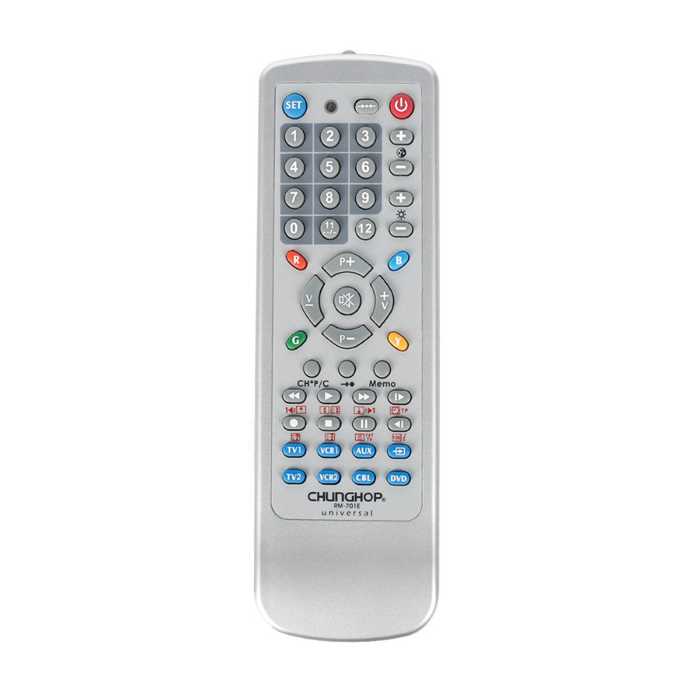 Universal Remote Control For Chunghop Rm 701e Tv Vcr Sat Cbl Dvd Ld Cd