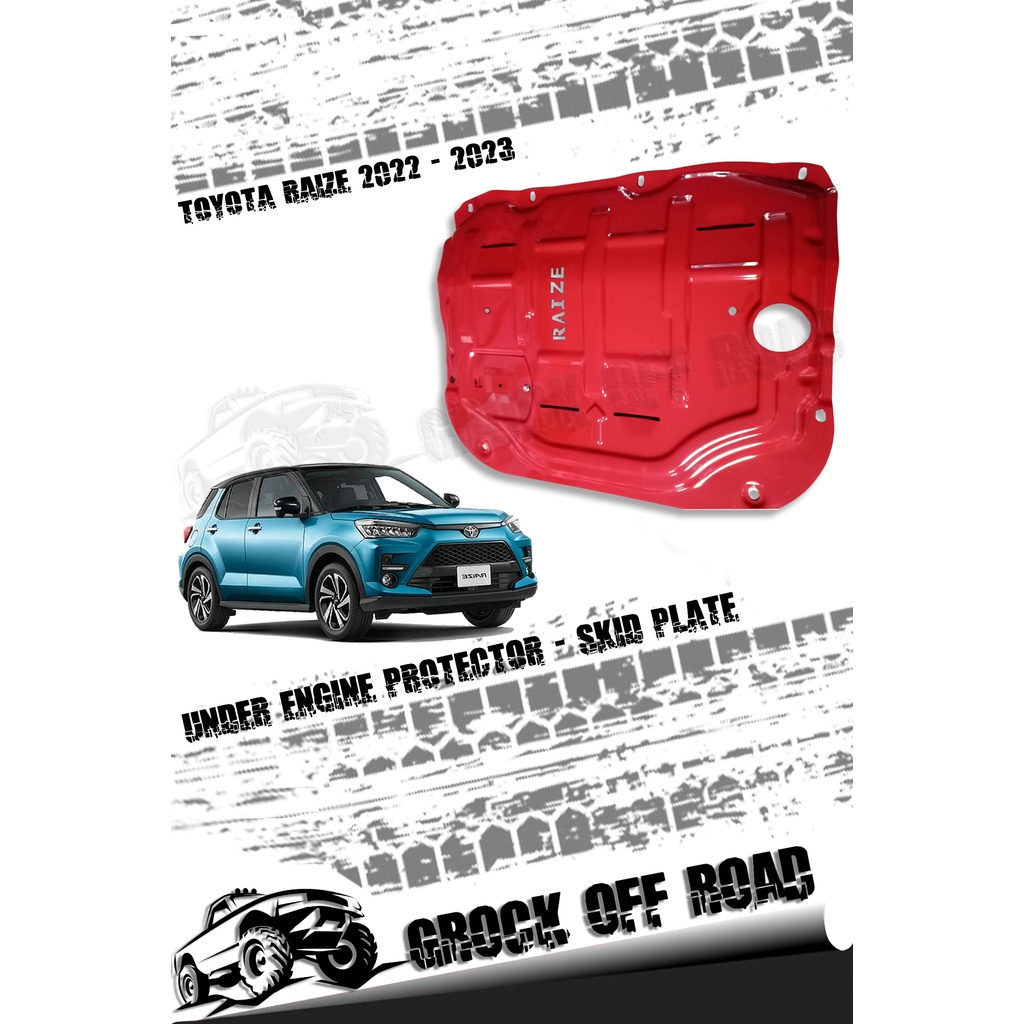 TOYOTA RAIZE 2021 - 2023 UNDER ENGINE PROTECTOR/SKID PLATE/STEEL ...