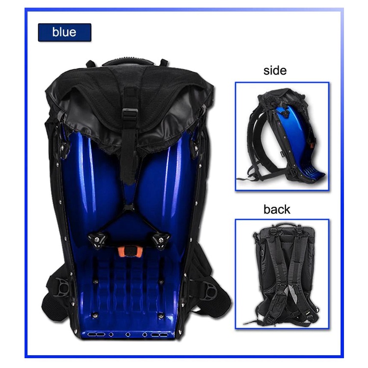 Armadillo backpack hard shell back pack for motorcyle bicycle mountain ...