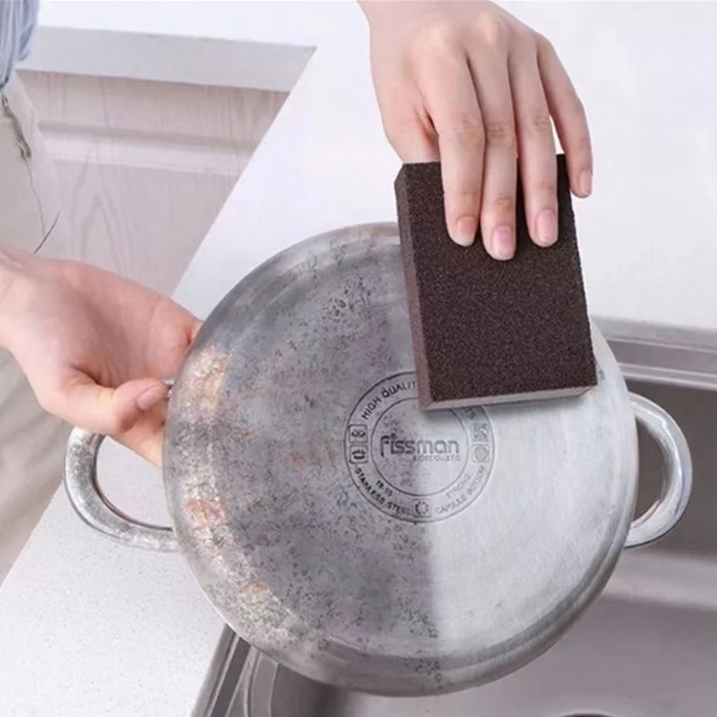 1PC Multipurpose Magic Cleaning Sponge Scrub Kitchen Nano carbon ...