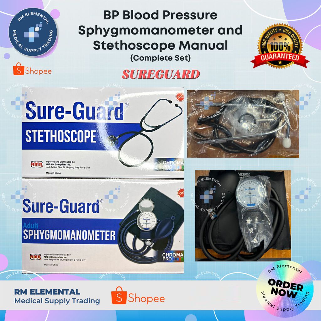 BP App - Blood Pressure (SURE-GUARD / SURRMED) Sphygmomanometer ...