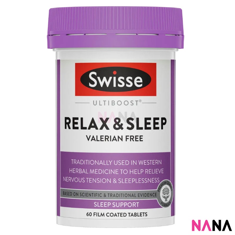 Swisse Ultiboost Relax and Sleep 60 Tablets (EXP:03 2026) | Shopee ...