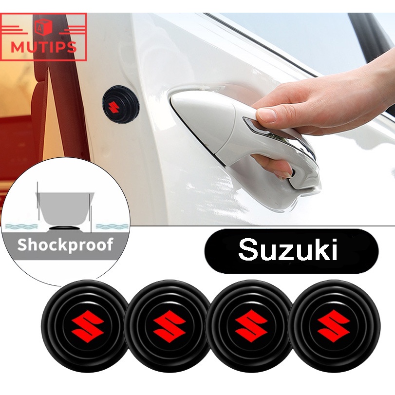 Suzuki 4/8/12Pcs Car Door Trunk Anti Shock And Collision Pad Silicone ...