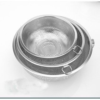Stainless Steel Single Hook Drain Colander Basket Salaan Big Food ...