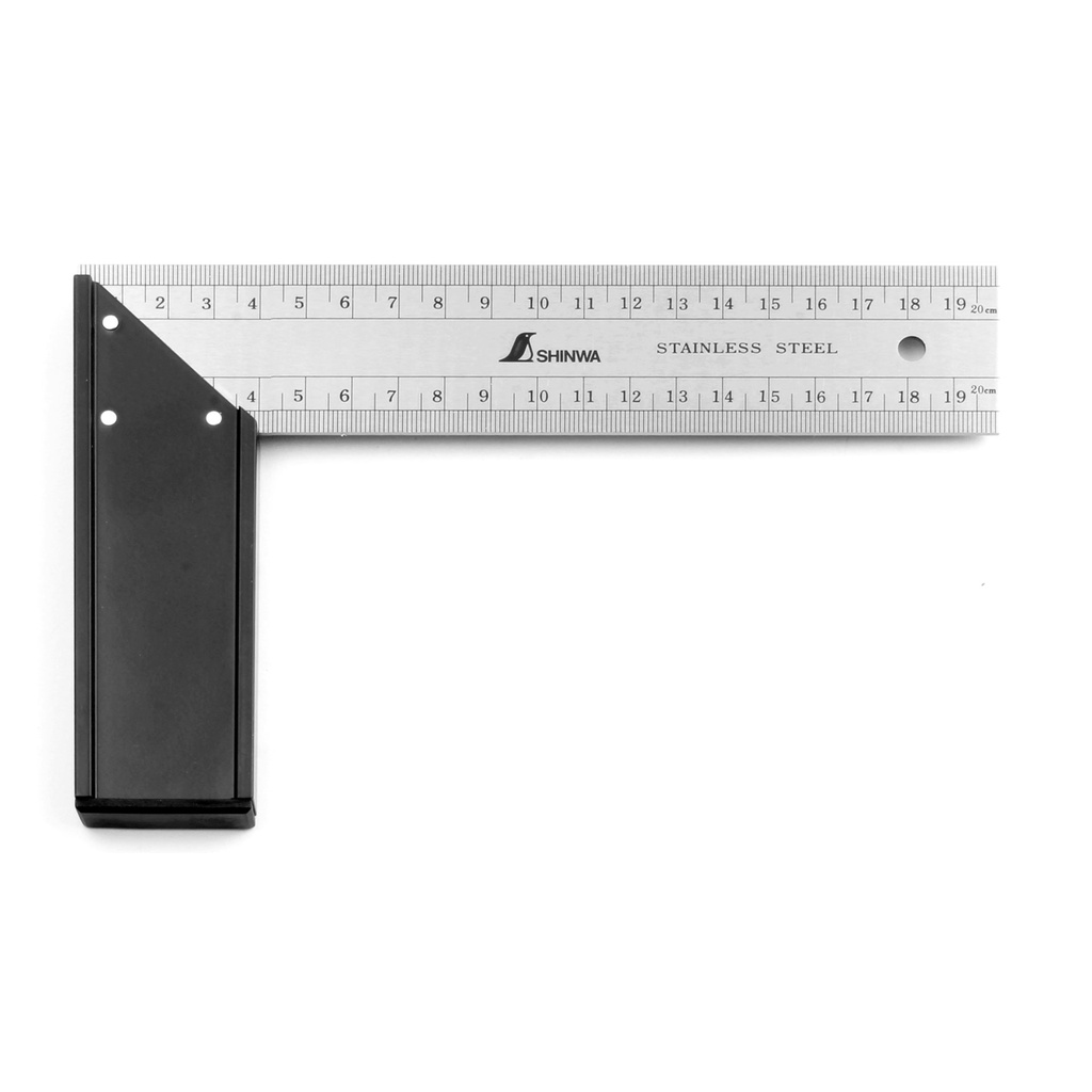 SHINWA Miter Try Square 20cm 62286 ( JAPAN BRAND ) | Shopee Philippines
