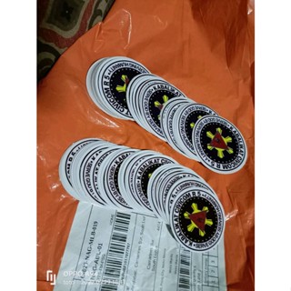 Customized Logo for Motovloggers - A4 size, Laminated Sticker, Water ...