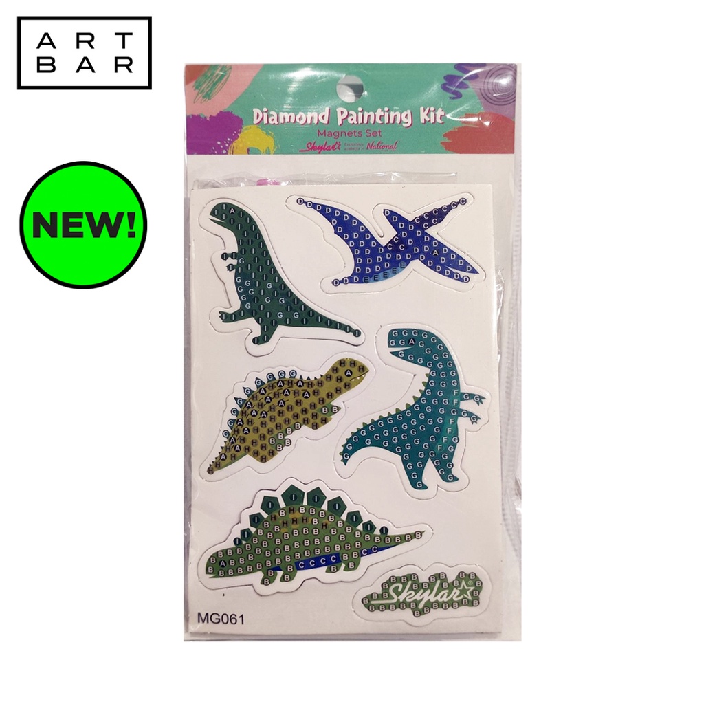Skylar Diamond Painting - Magnet Kit Mg061 Dino Ndm3 - Art Bar PH ...