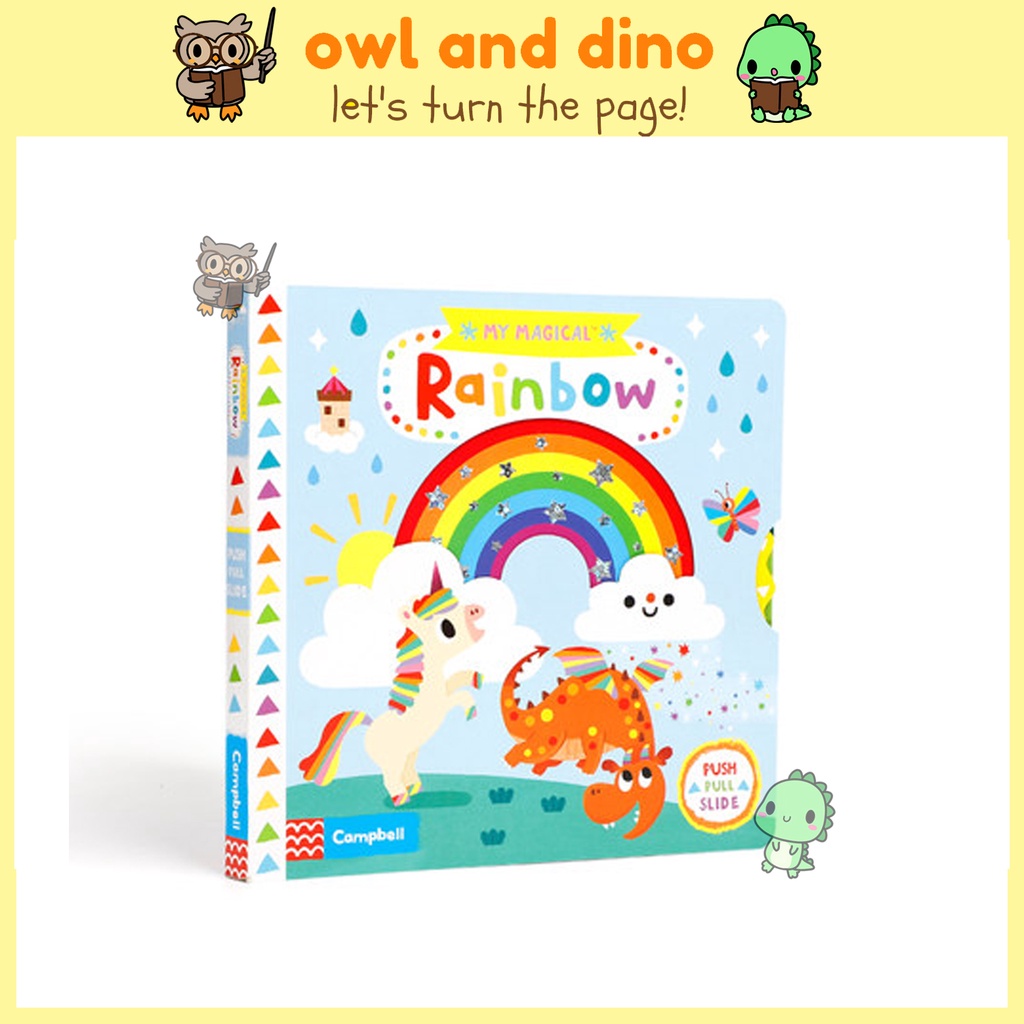 My Magical Rainbow (Interactive Board Book) | Shopee Philippines