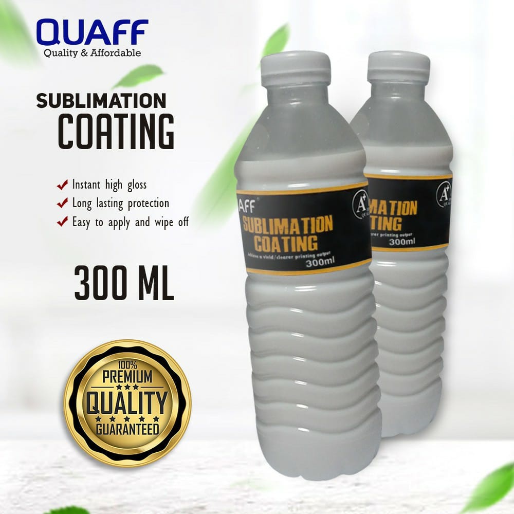 Sublimation Coating For Cotton 300ml Quaff Brand | Shopee Philippines