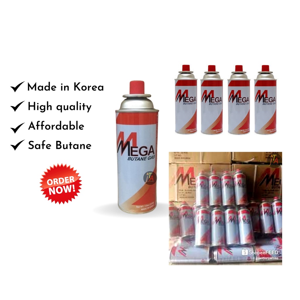 Mega Butane Gas Sold Per Piece | Shopee Philippines