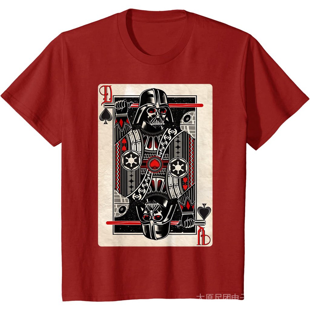 CX Star Wars Darth Vader King of Spades Graphic T-Shirt T-Shirt ...