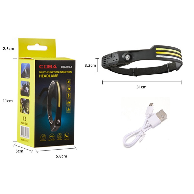 COMBO 2PCS LED COB HeadLight for Sport | Shopee Philippines